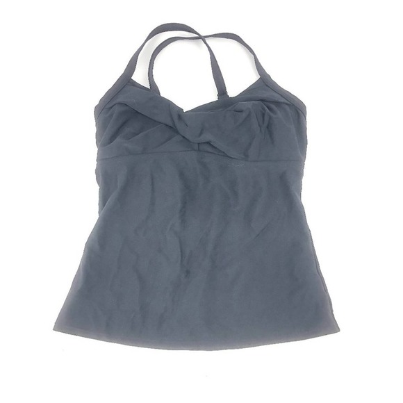 Athleta | Swim | Athleta Black Swim Tankini Bathing Suit Top 32ddd ...